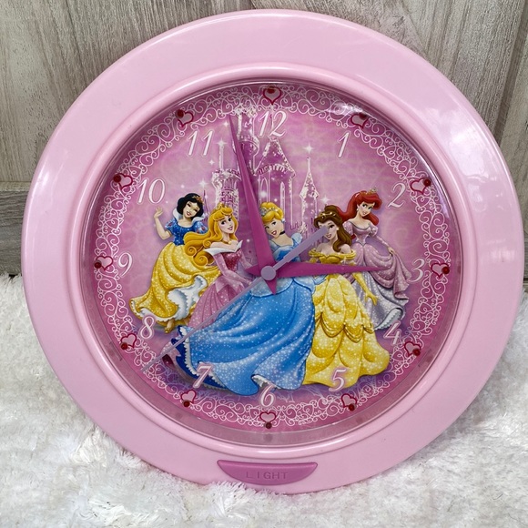 Disney | Accents | Disney Princess Lighted Wall Clock | Poshmark